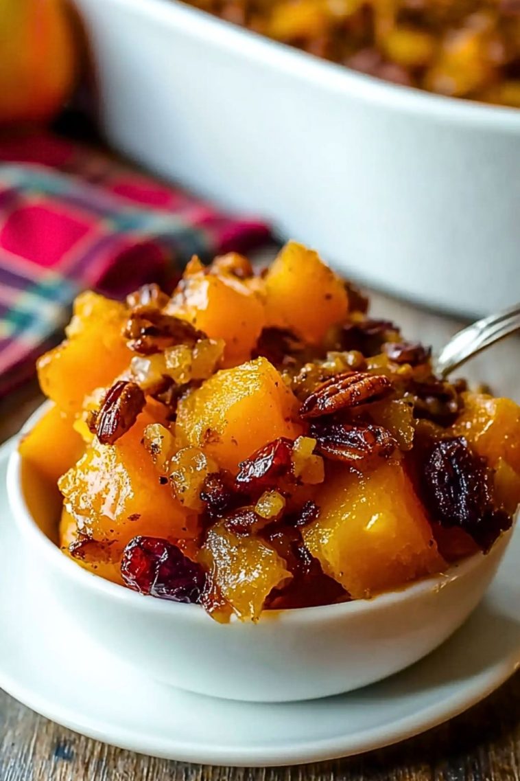 Autumn Butternut Squash Apple Bake - Ava Chef Life