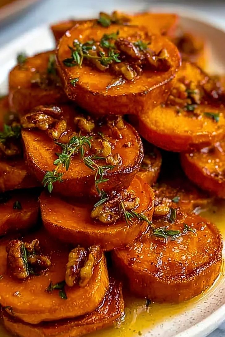 Maple Roasted Sweet Potato - Ava Chef Life
