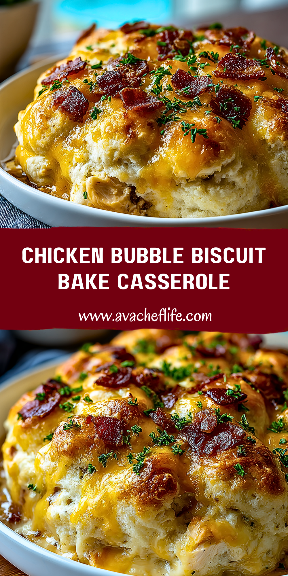 Chicken Bubble Biscuit Bake Casserole - Ava Chef Life