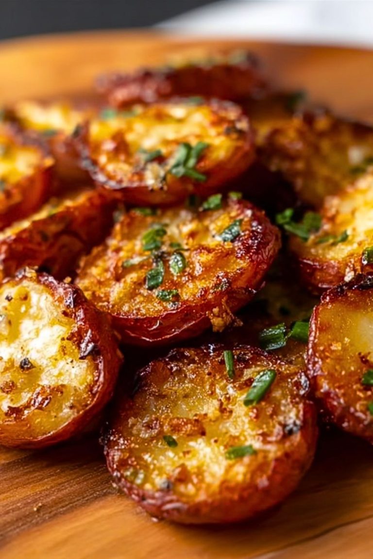 Crispy Smashed Red Potatoes - Ava Chef Life