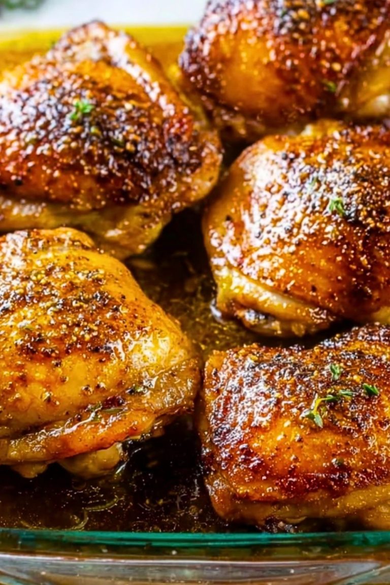 Crispy and Juicy Baked Chicken Thighs - Ava Chef Life