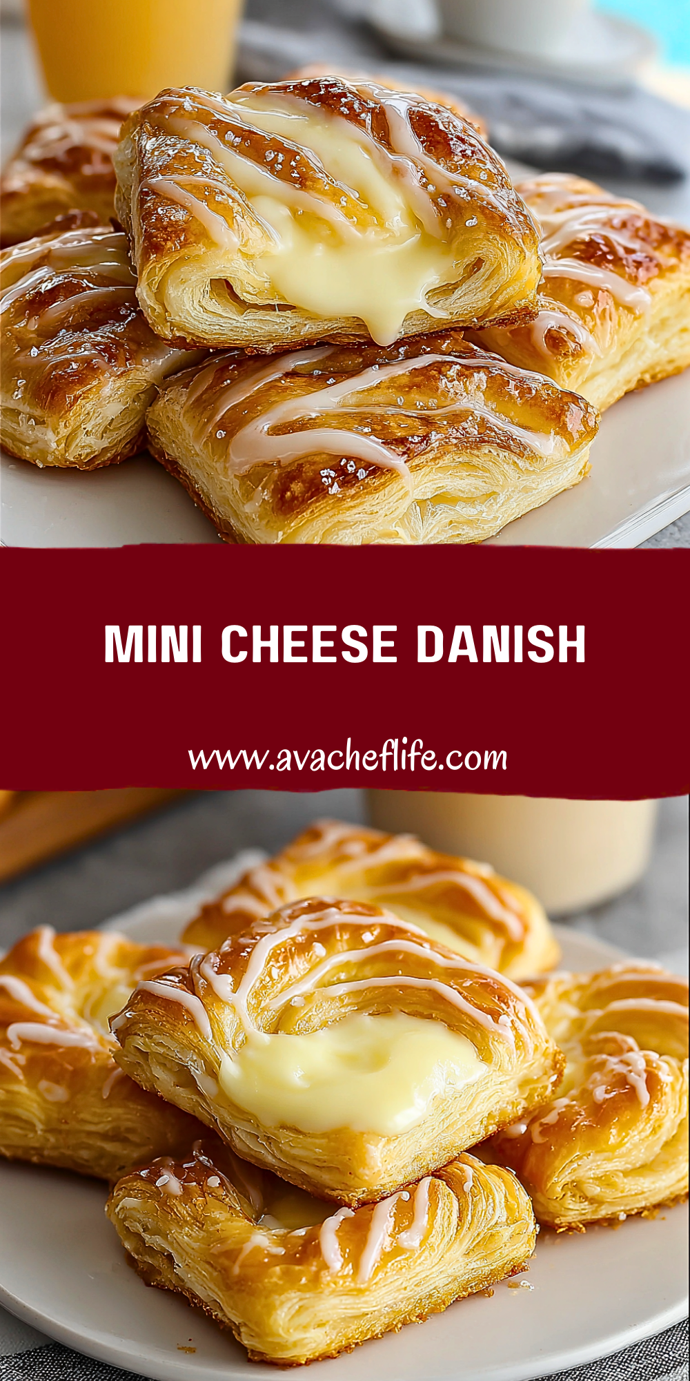 Mini Cheese Danish - Ava Chef Life
