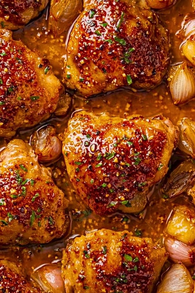 Sheet Pan Maple Glazed Chicken Thighs - Ava Chef Life