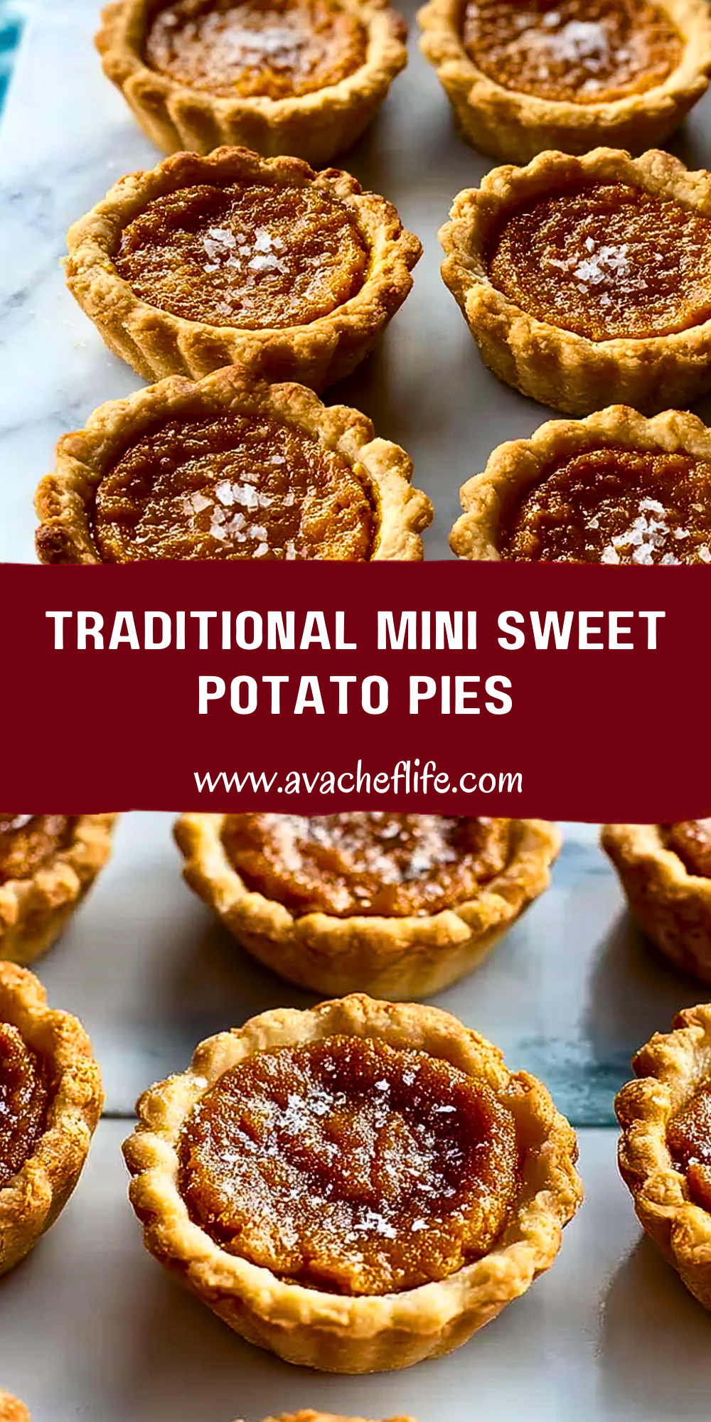 Traditional Mini Sweet Potato Pies - Ava Chef Life