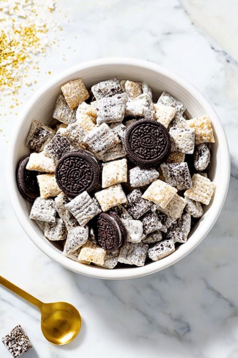 Best Ever Cookies And Cream Puppy Chow - Ava Chef Life