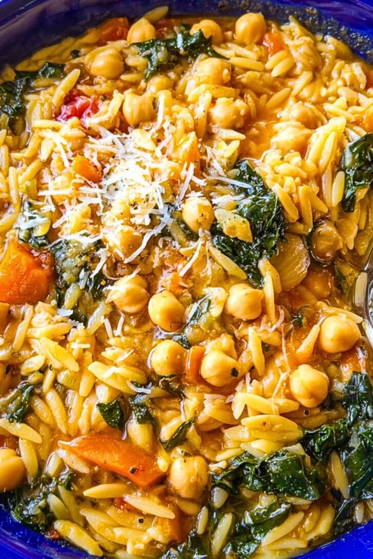Chickpea Orzo - Ava Chef Life