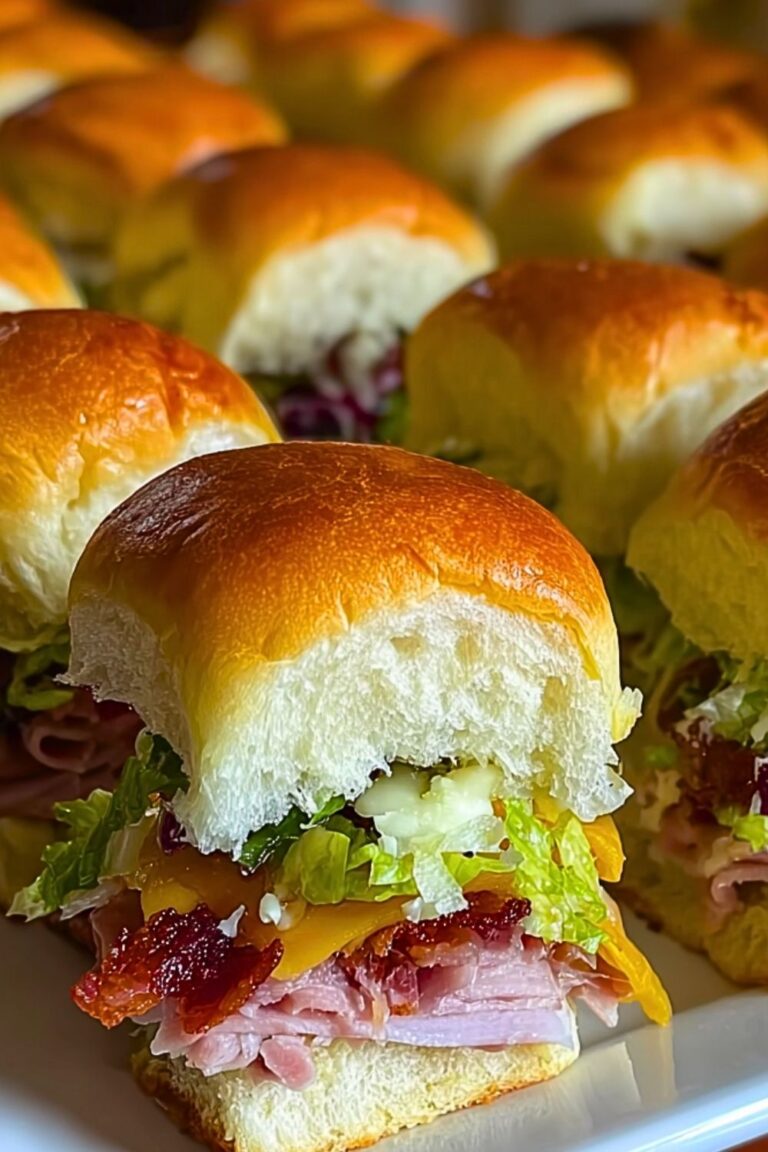 Chopped Club Sliders - Ava Chef Life