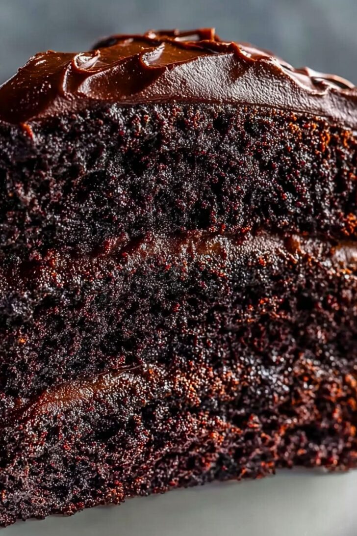 Dark Chocolate Lovers Dream | Mount Doom Cake - Ava Chef Life