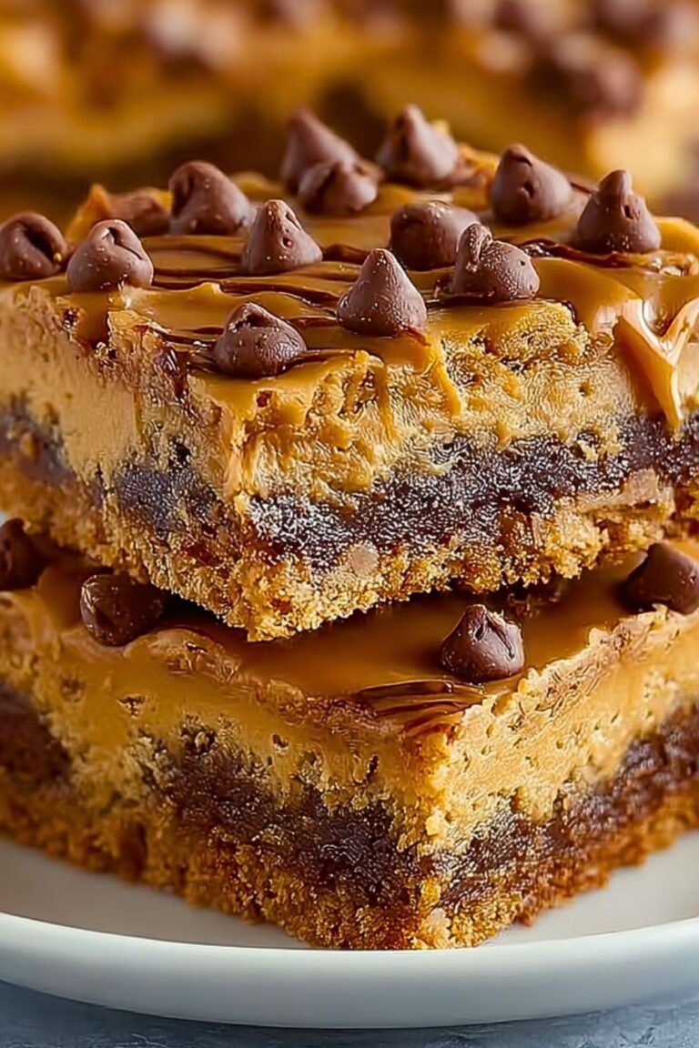 Dessert Bars Made with Biscoff Spread - Ava Chef Life