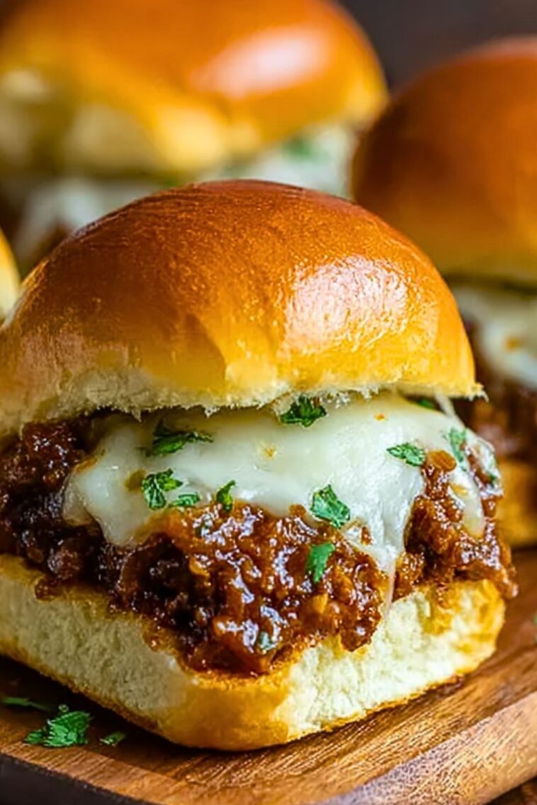 French Onion Beef Sloppy Joes - Ava Chef Life