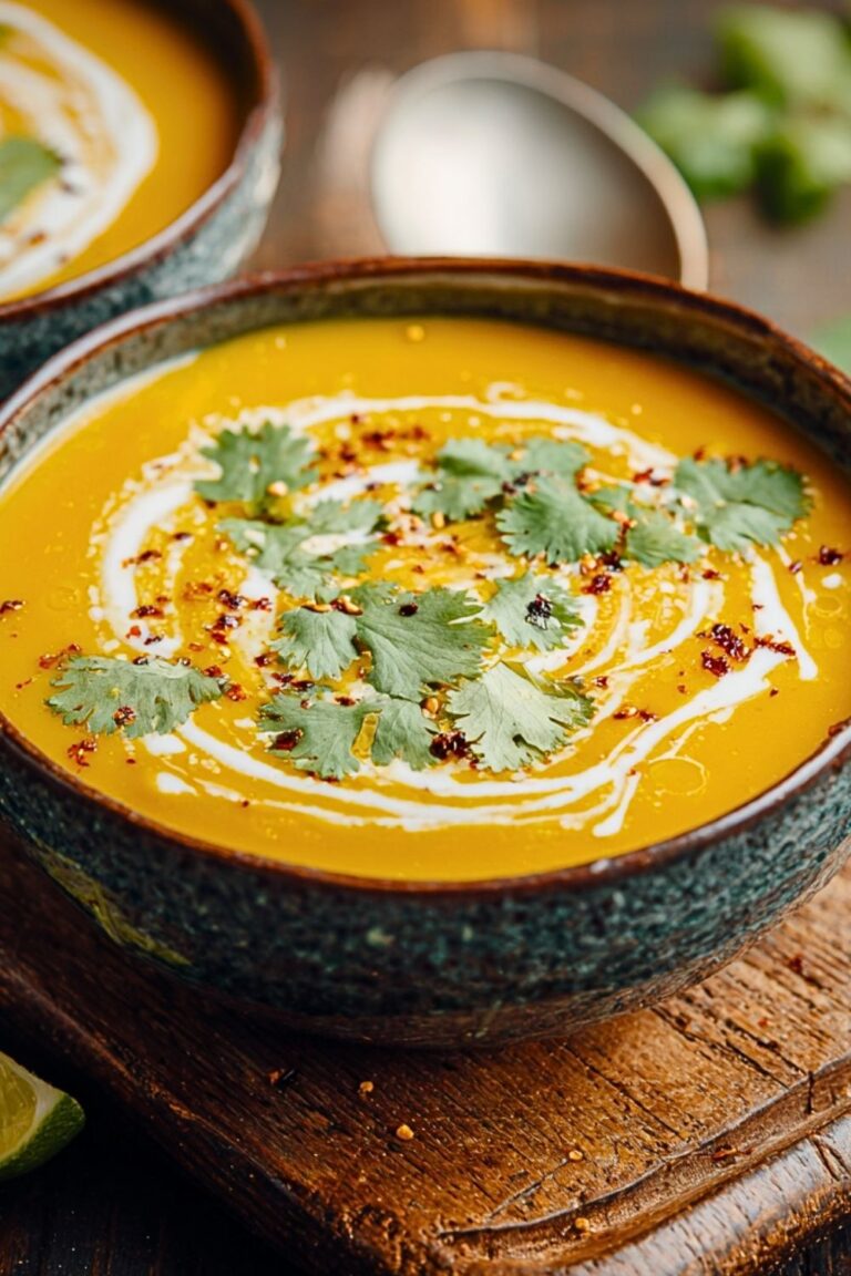 Sweet Potato Coconut Soup - Ava Chef Life