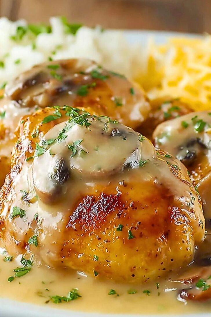 Texas Roadhouse Smothered Chicken - Ava Chef Life