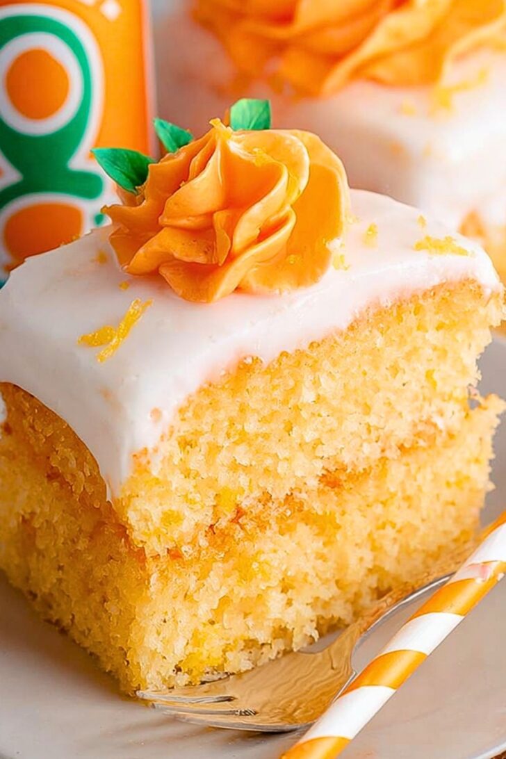 Ultra Moist Orange Soda Cake Recipe - Ava Chef Life