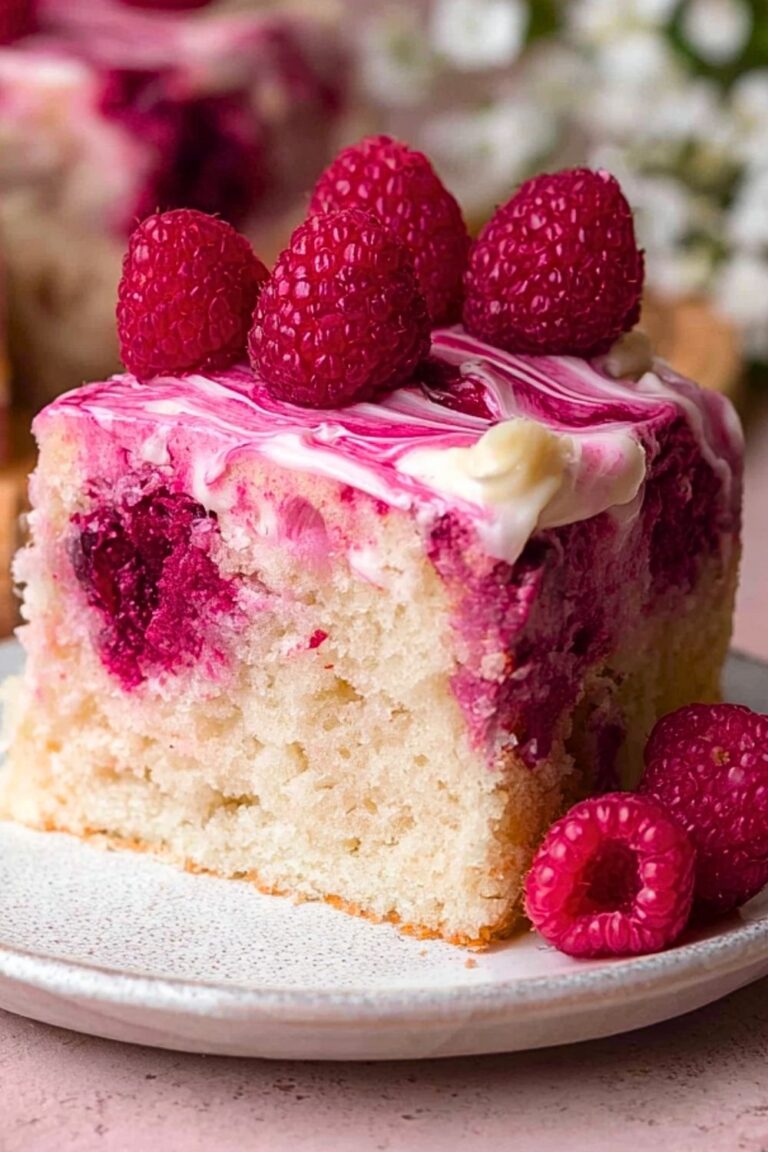 White Chocolate Raspberry Cake - Ava Chef Life