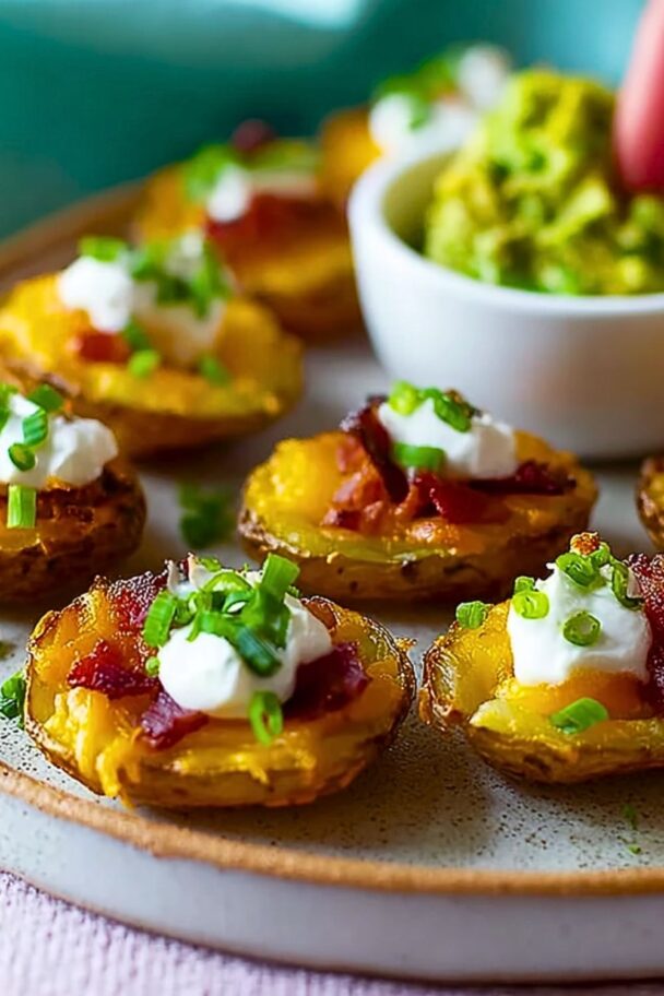 Crunchy Mini Potato Skins - Ava Chef Life