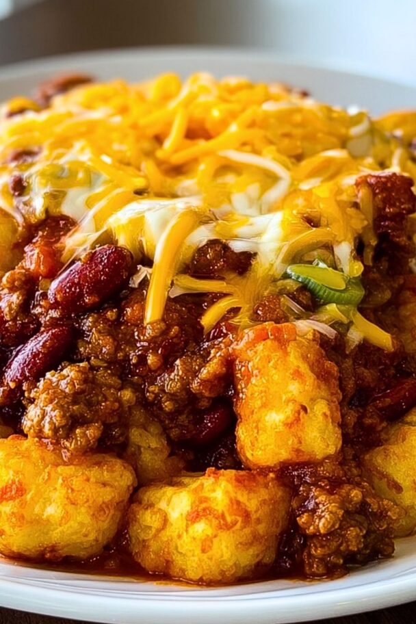 Crock-Pot Chili Dog Casserole - Ava Chef Life
