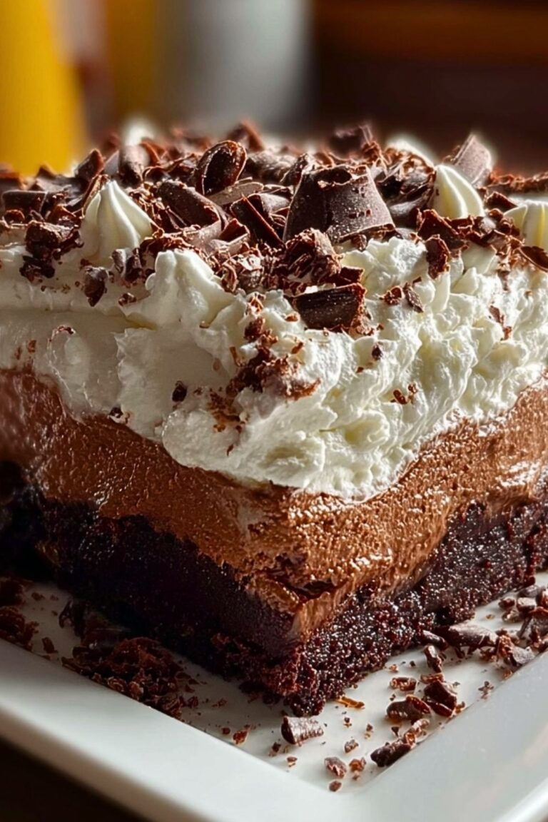 Ultimate Brownie Refrigerator Cake - Ava Chef Life